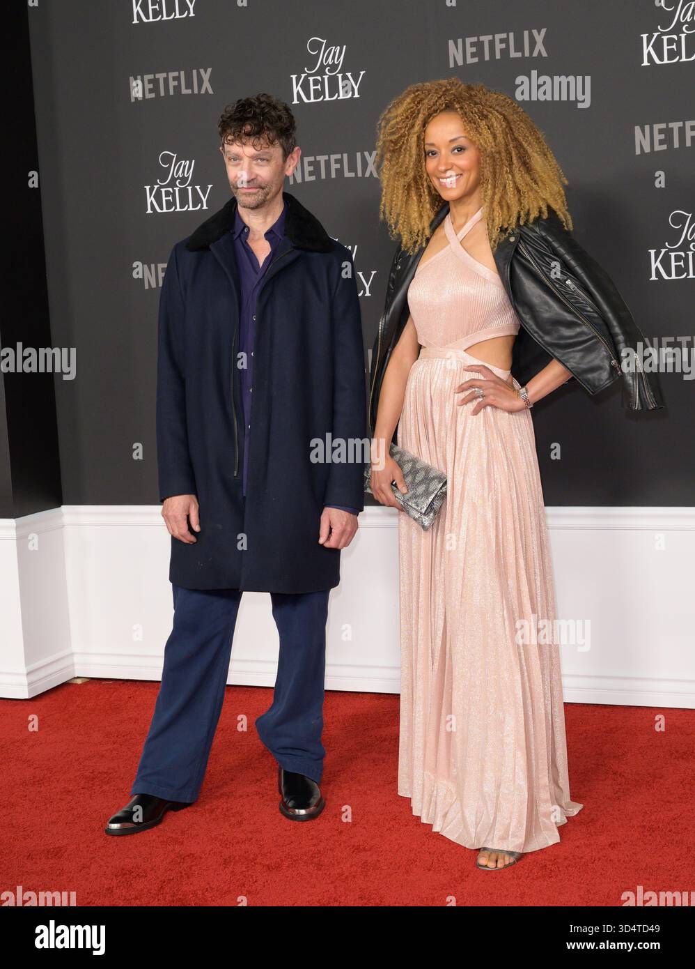 LOS ANGELES, USA. November 11, 2025: James Frain & Iliona Blanc at the ...