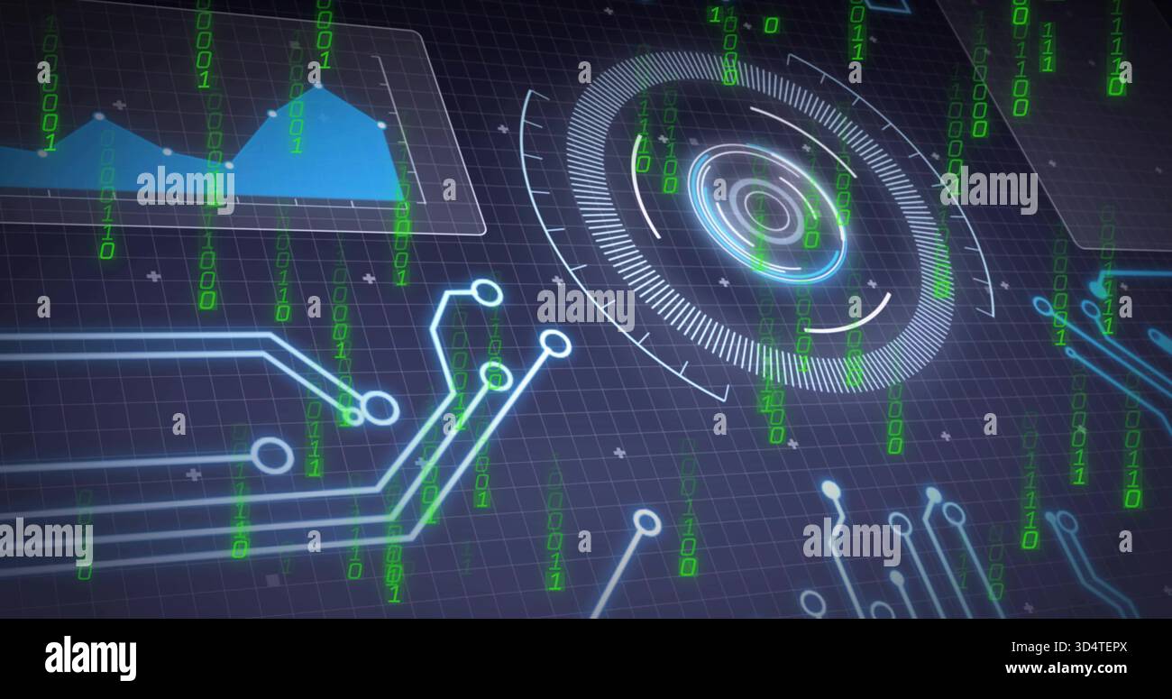 Displaying concentric hud radar hi-res stock photography and images - Alamy
