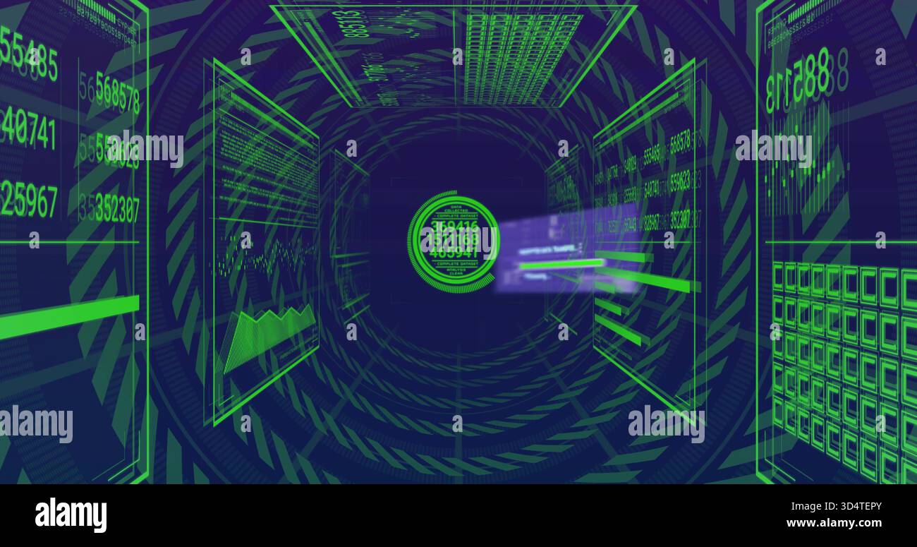 Glowing central data node hi-res stock photography and images - Alamy