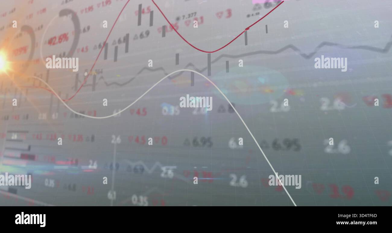 Displaying overlay on trading hi-res stock photography and images - Alamy