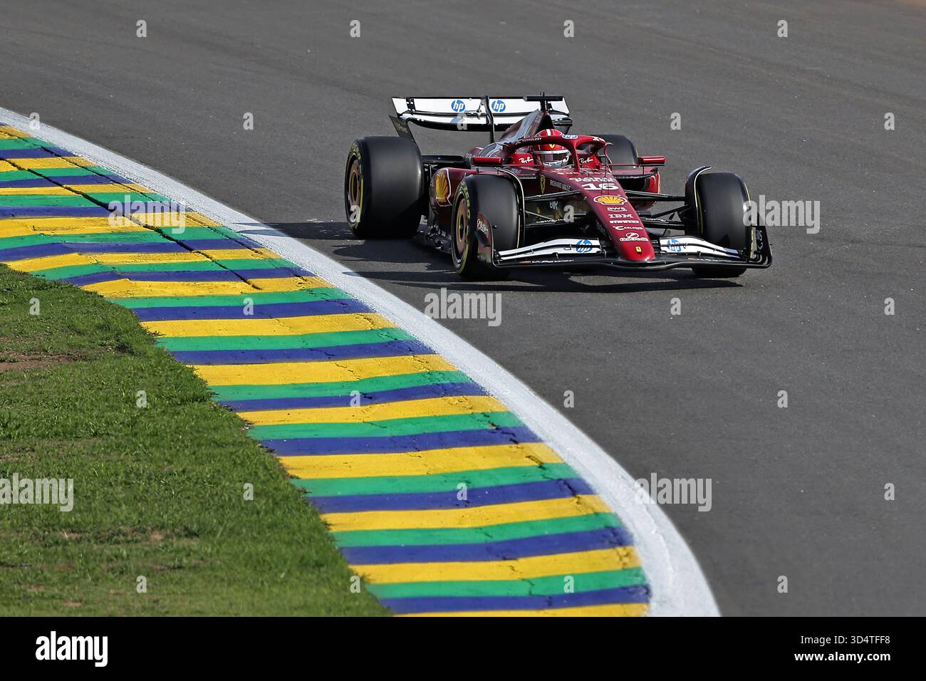 8th November 2025; Sao Paulo, Brazil; Charles Leclerc (MON) Scuderia ...
