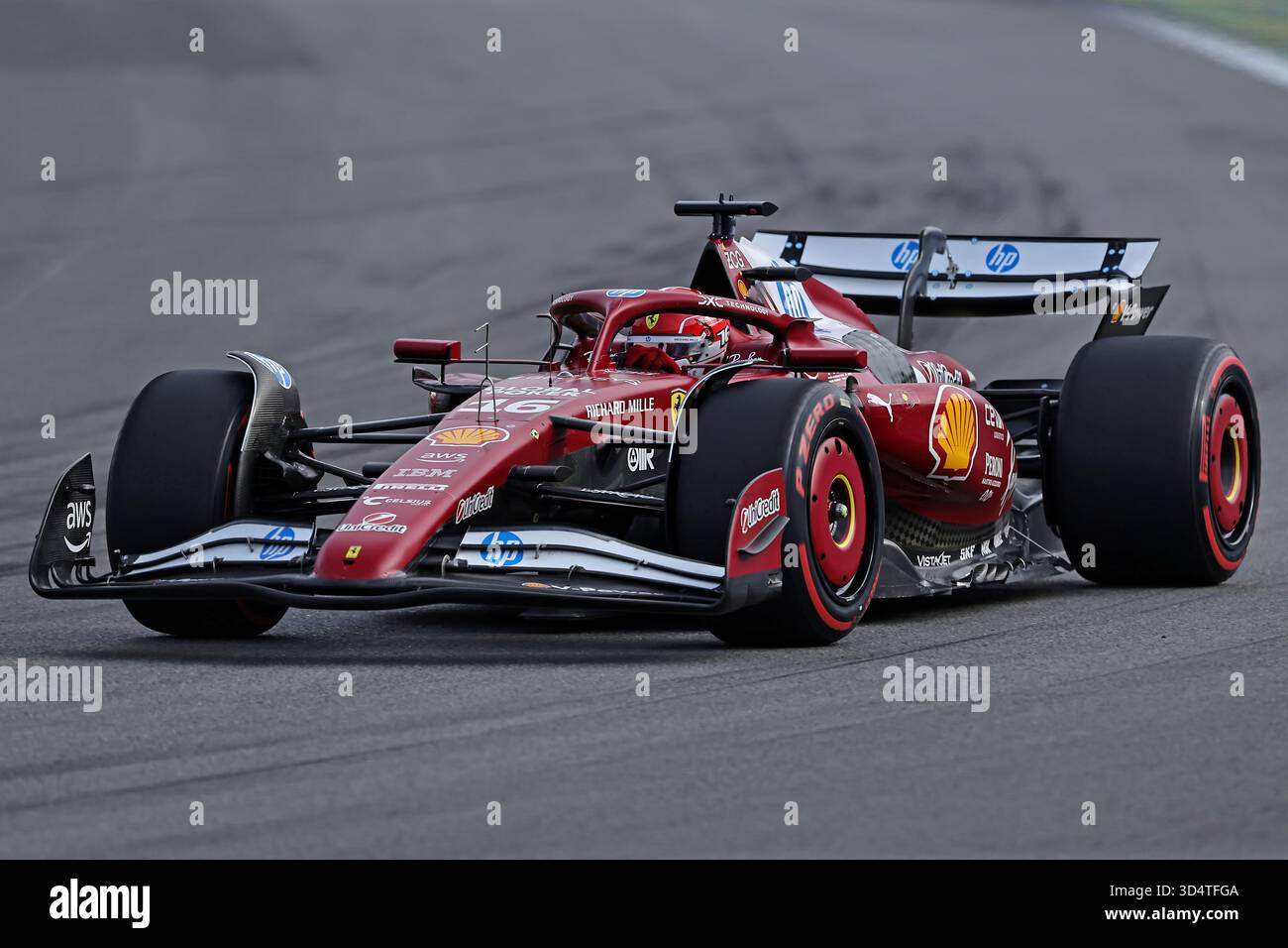 8th November 2025; Sao Paulo, Brazil; Charles Leclerc (MON) Scuderia ...