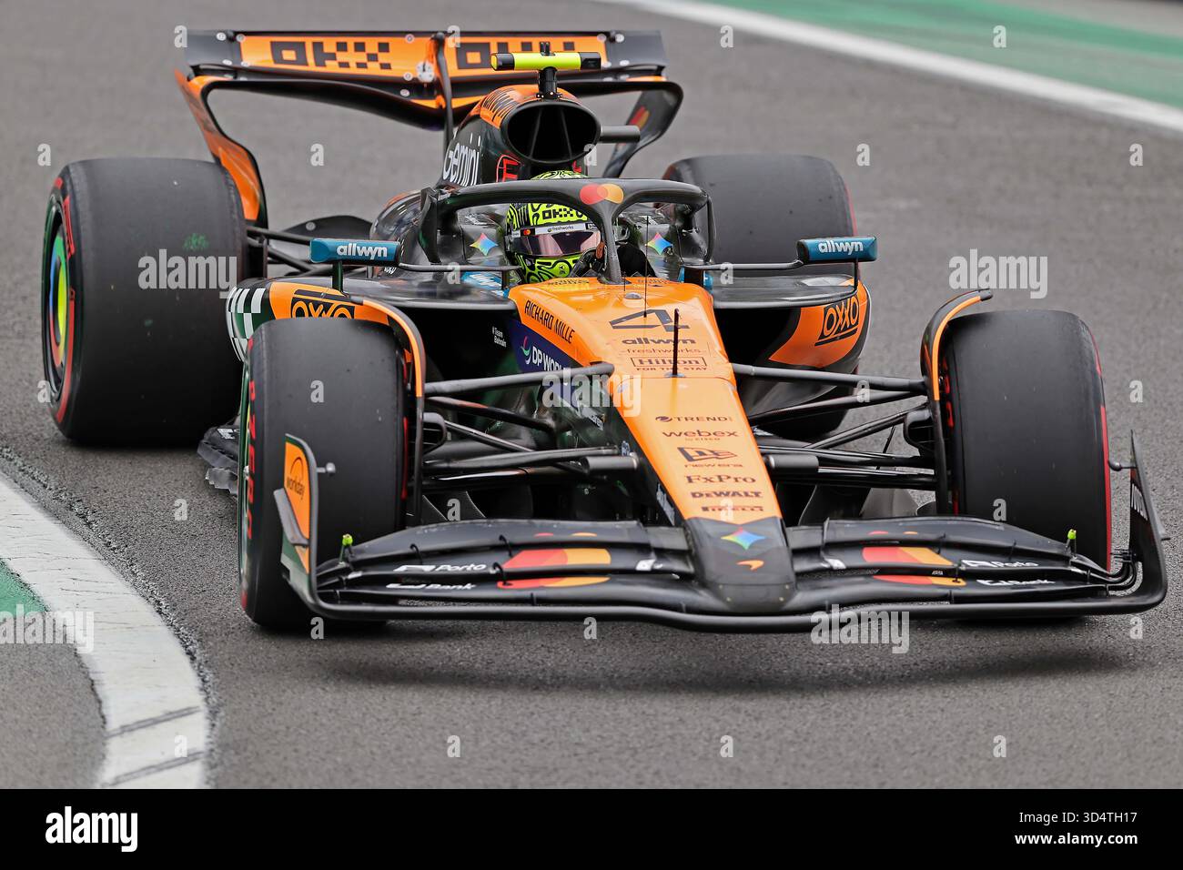 8th November 2025; Sao Paulo, Brazil; Lando Norris (GBR) McLaren F1 ...