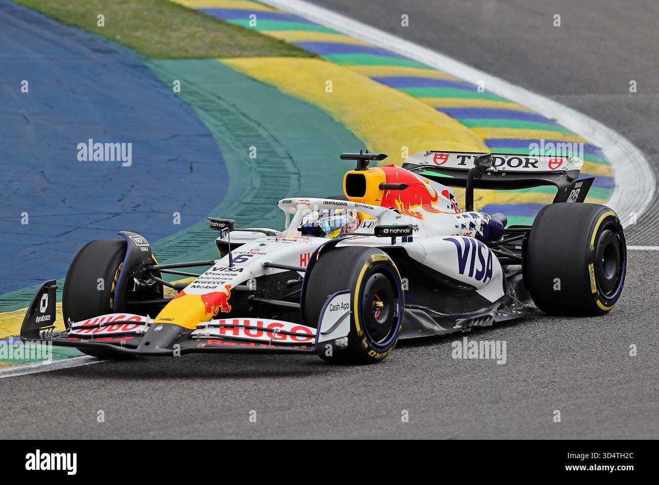 8th November 2025; Sao Paulo, Brazil; Isack Hadjar (FRA) Visa Cash App ...