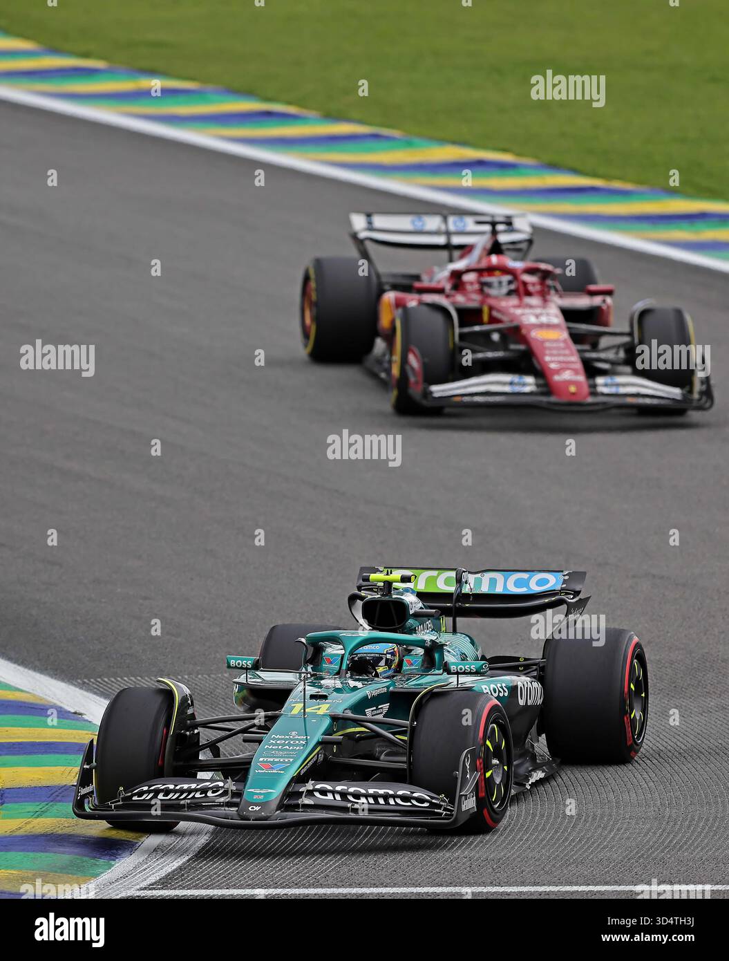 8th November 2025; Sao Paulo, Brazil; Fernando Alonso (ESP) Aston ...