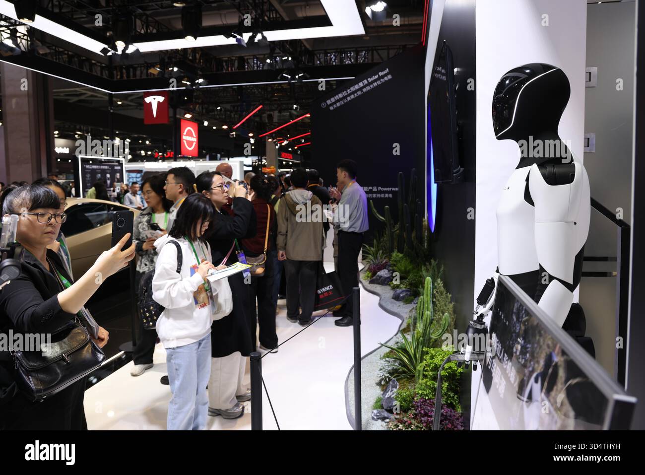 Tesla's Cybercab makes debut at the 8th China International Import Expo ...