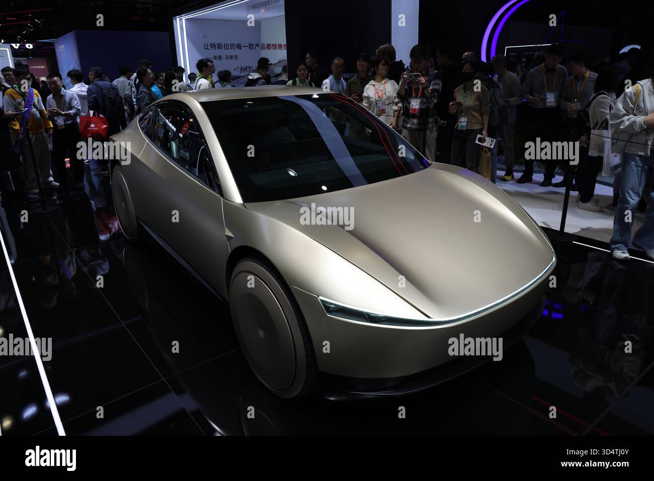 Tesla's Cybercab makes debut at the 8th China International Import Expo ...