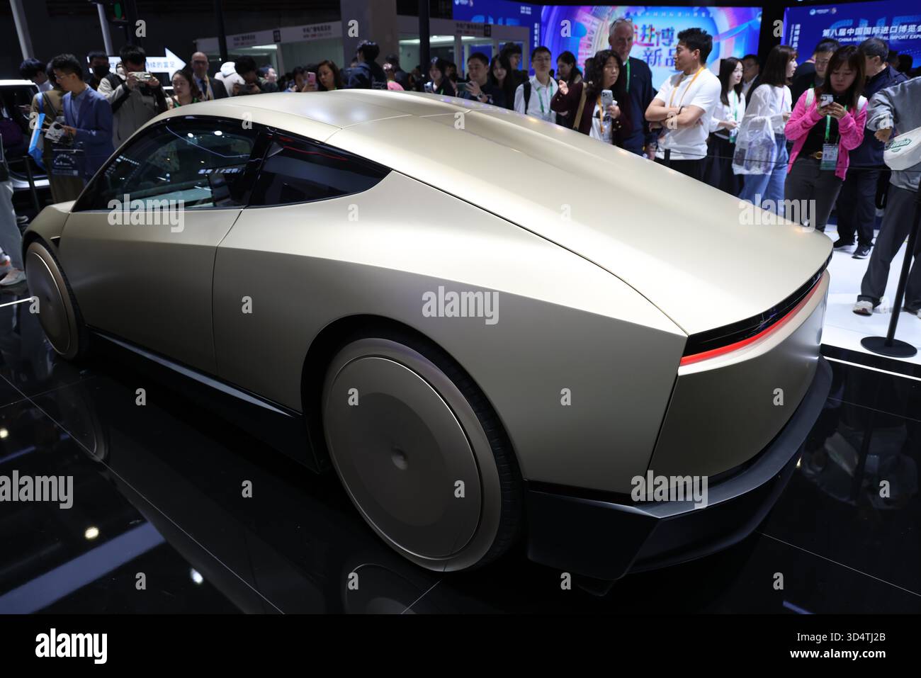 Tesla's Cybercab makes debut at the 8th China International Import Expo ...