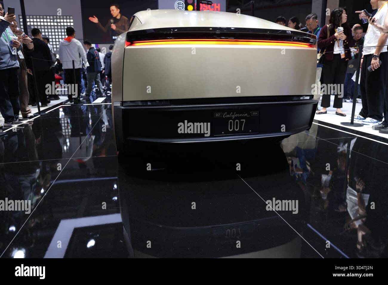 Tesla's Cybercab makes debut at the 8th China International Import Expo ...