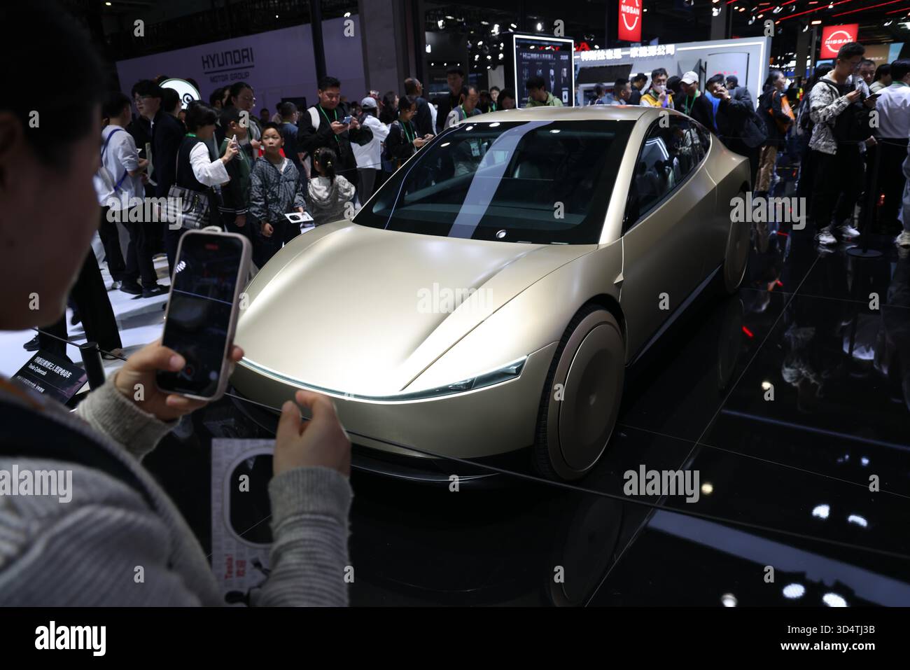 Tesla's Cybercab makes debut at the 8th China International Import Expo ...