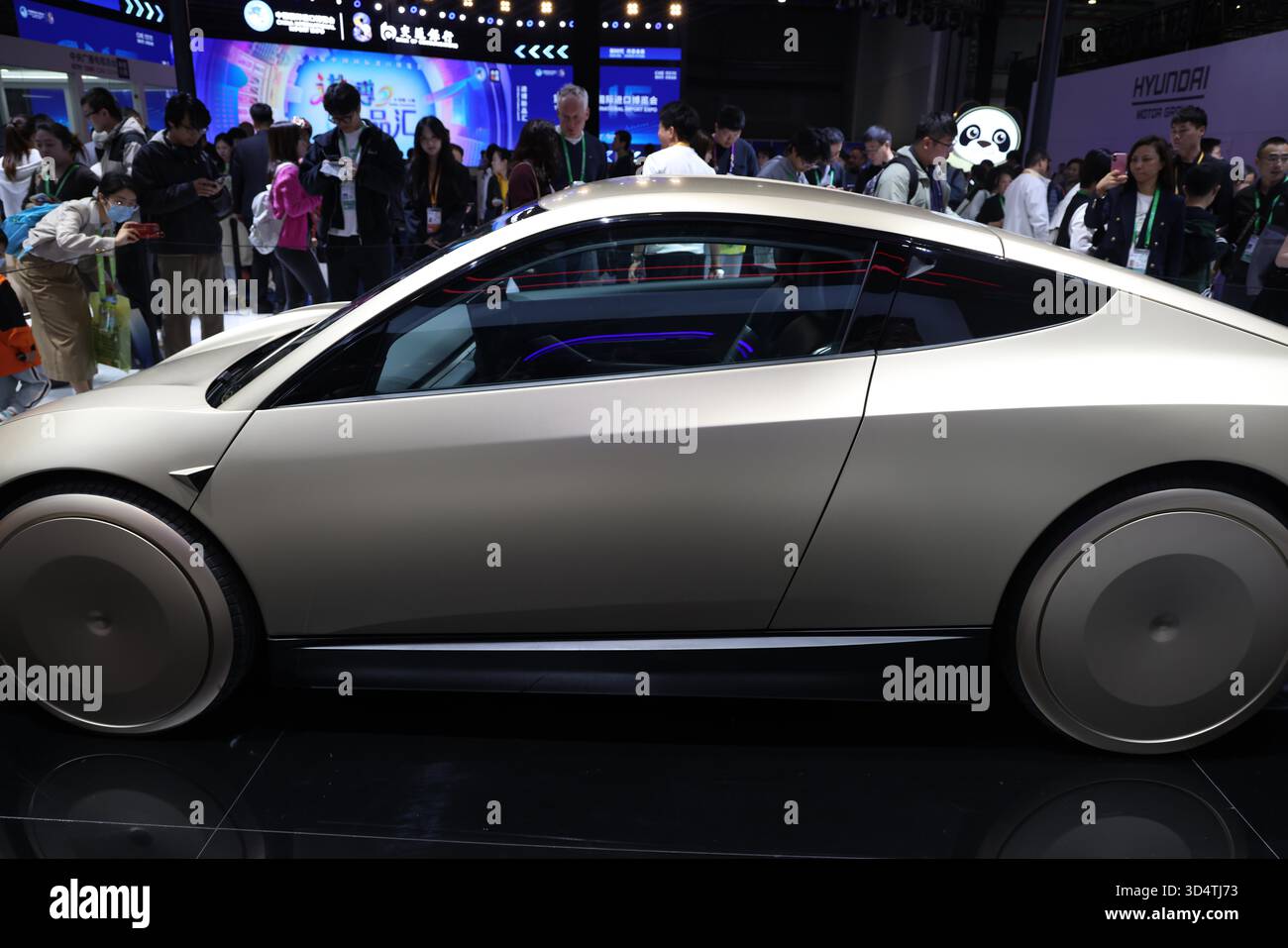 Tesla's Cybercab makes debut at the 8th China International Import Expo ...