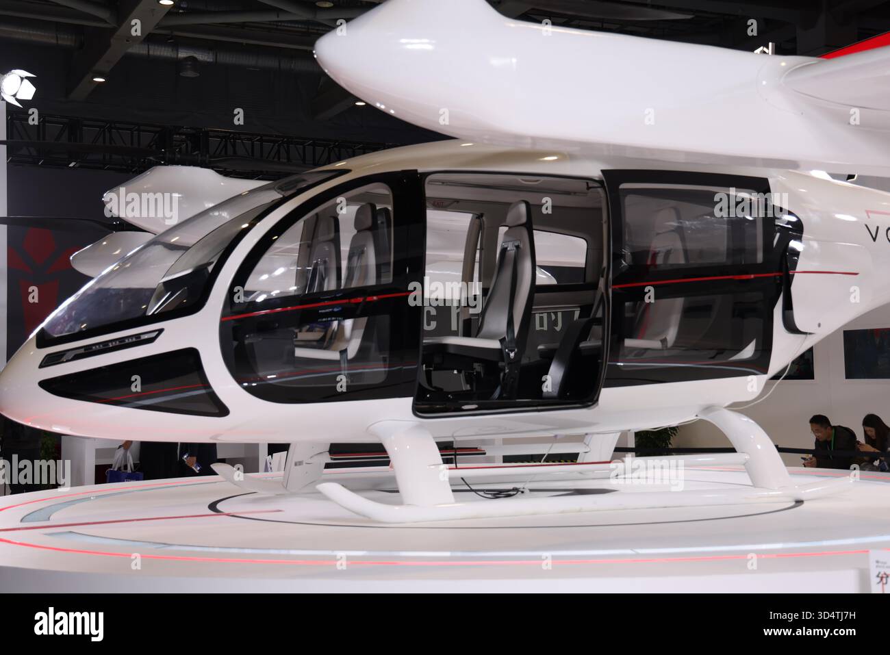 Volant Aerotech's VE25-100 eVTOL aircraft makes debut at the 8th China ...