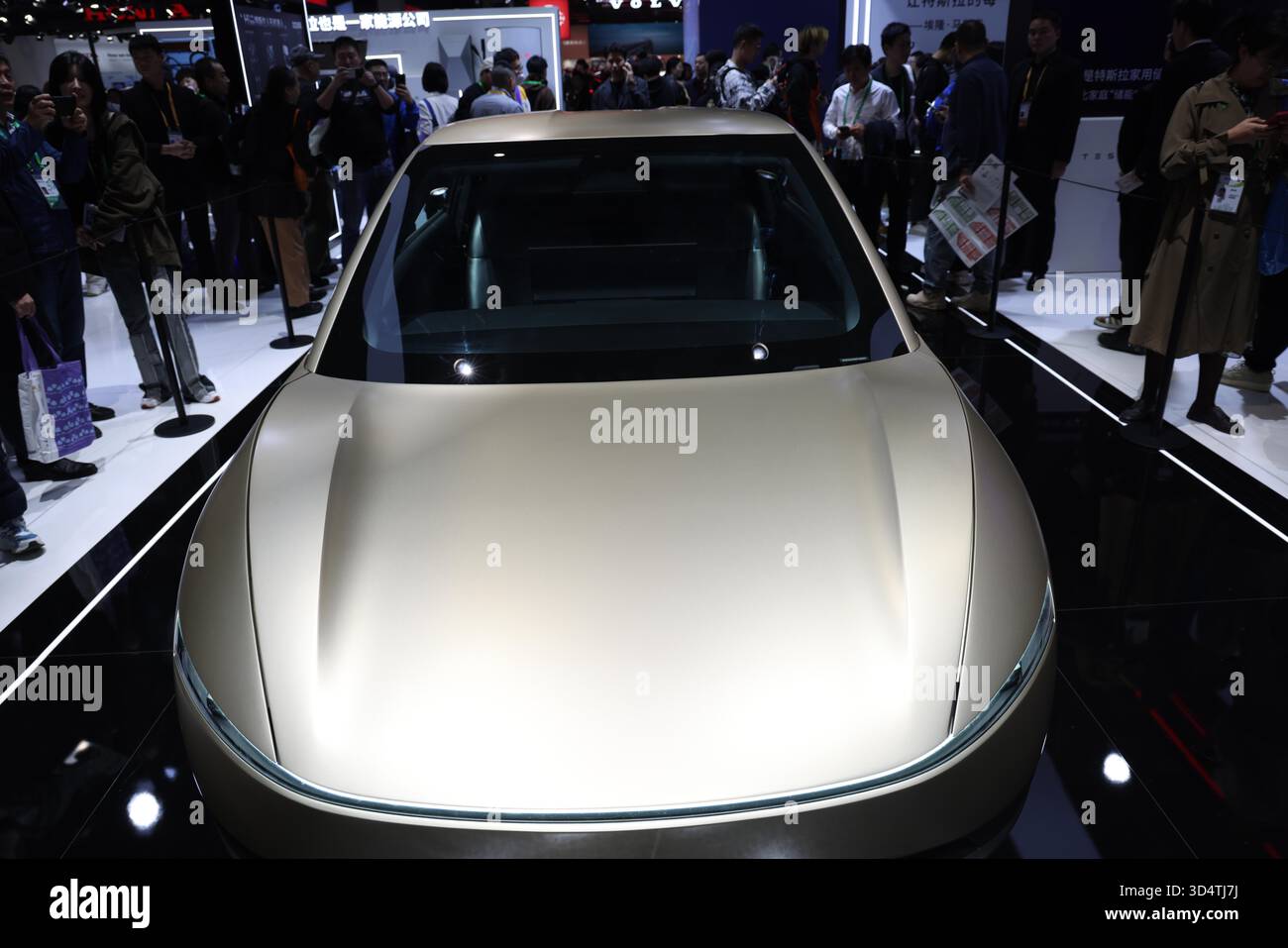 Tesla's Cybercab makes debut at the 8th China International Import Expo ...