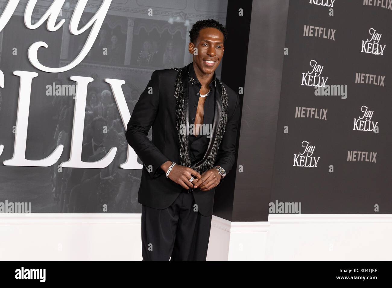 Joshua Uduma attends the arrivals of Netflix’s Los Angeles Premiere of ...