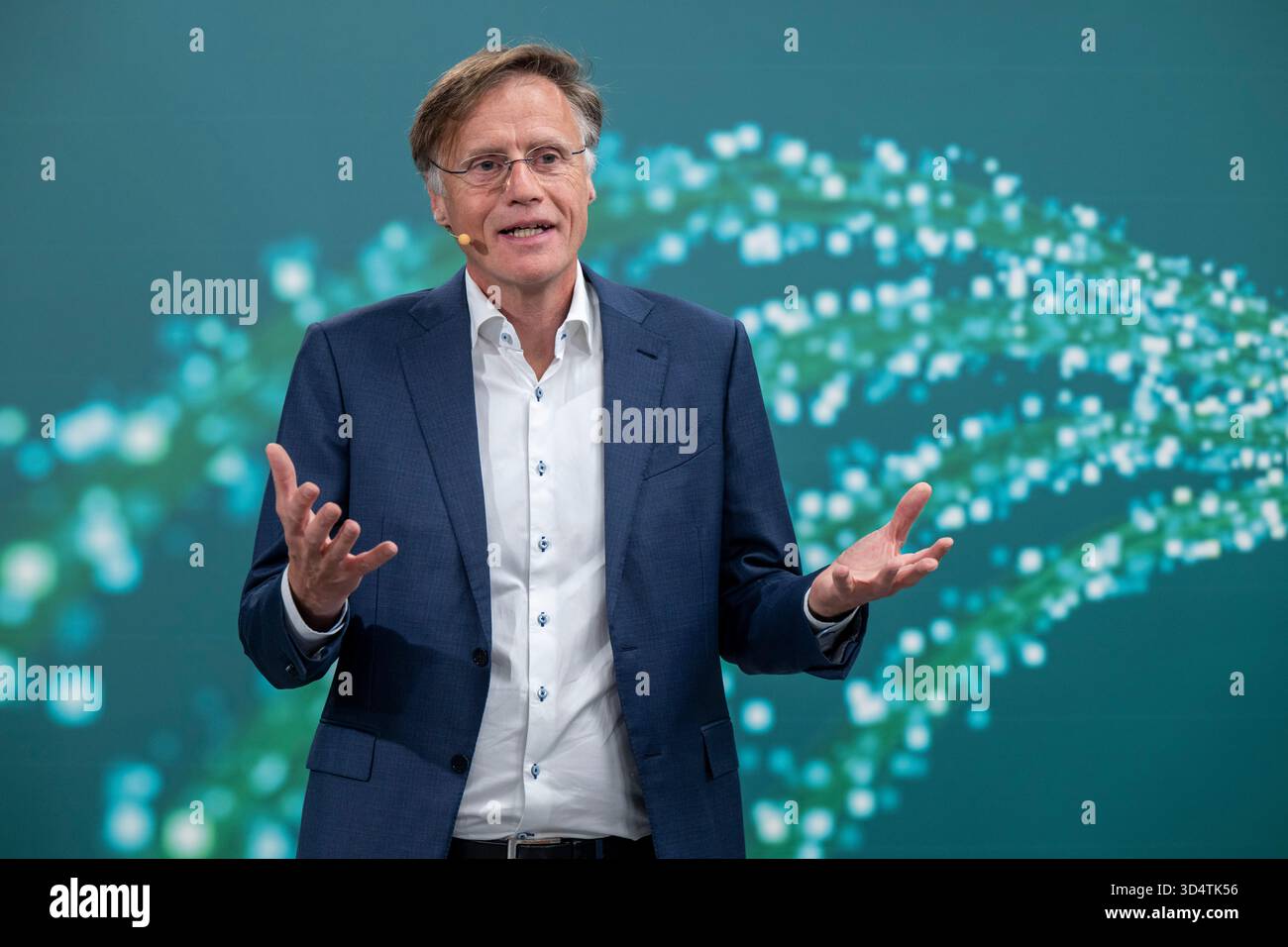 12 November 2025, Bavaria, Neubiberg: Jochen Hanebeck, CEO of Infineon ...