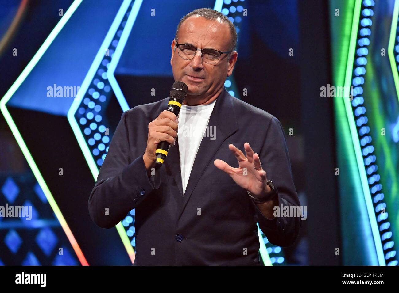 First semi-final Sanremo Giovani 2025 Carlo Conti during the First semi ...
