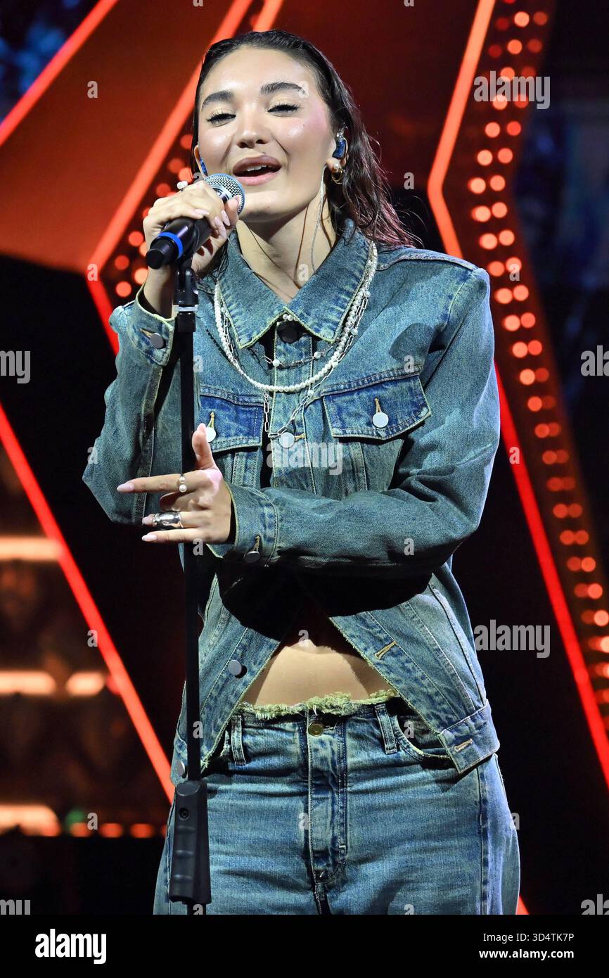 First semi-final Sanremo Giovani 2025 Antonia Nocca during the First ...