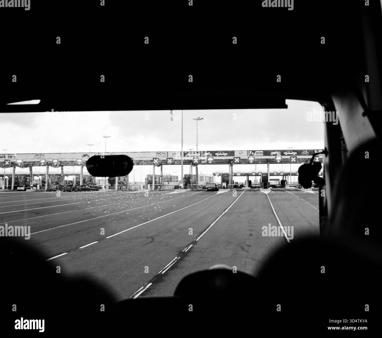 Travel ferry terminal Black and White Stock Photos & Images - Alamy