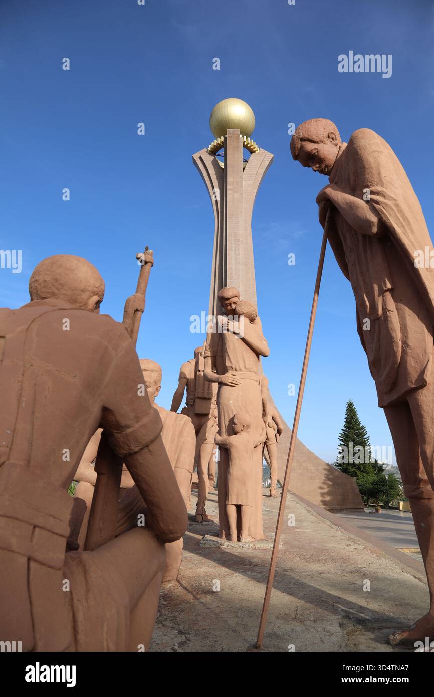The towering architecture of the Hawelti Semaetat (Martyrs' Memorial ...