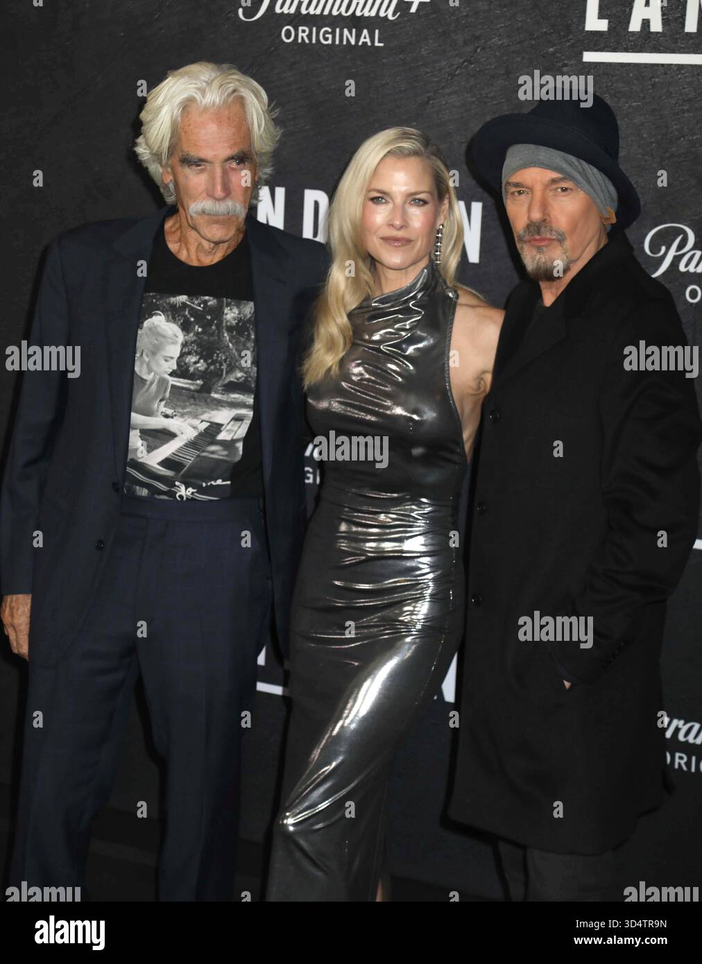 November 11, 2025, New York, New York, USA: Actors SAM ELLIOTT, ALI ...