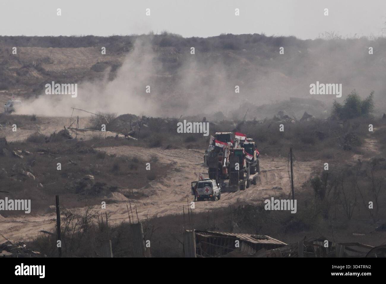 Members of the International Committee of the Red Cross (ICRC) and ...