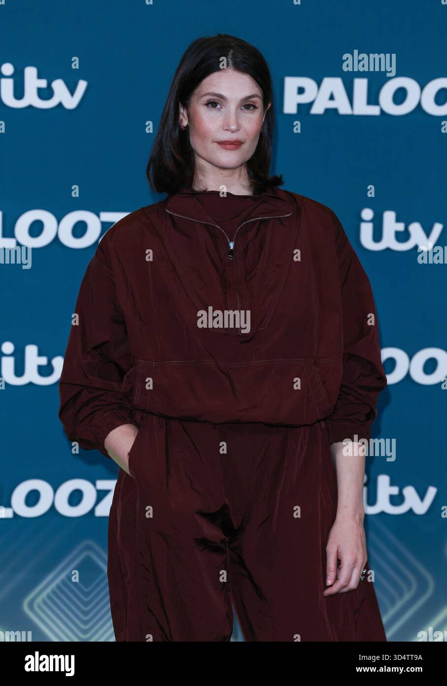 Gemma Arterton seen attending the ITV Palooza 2025 at the Barbican Centre in London Stock Photo ...