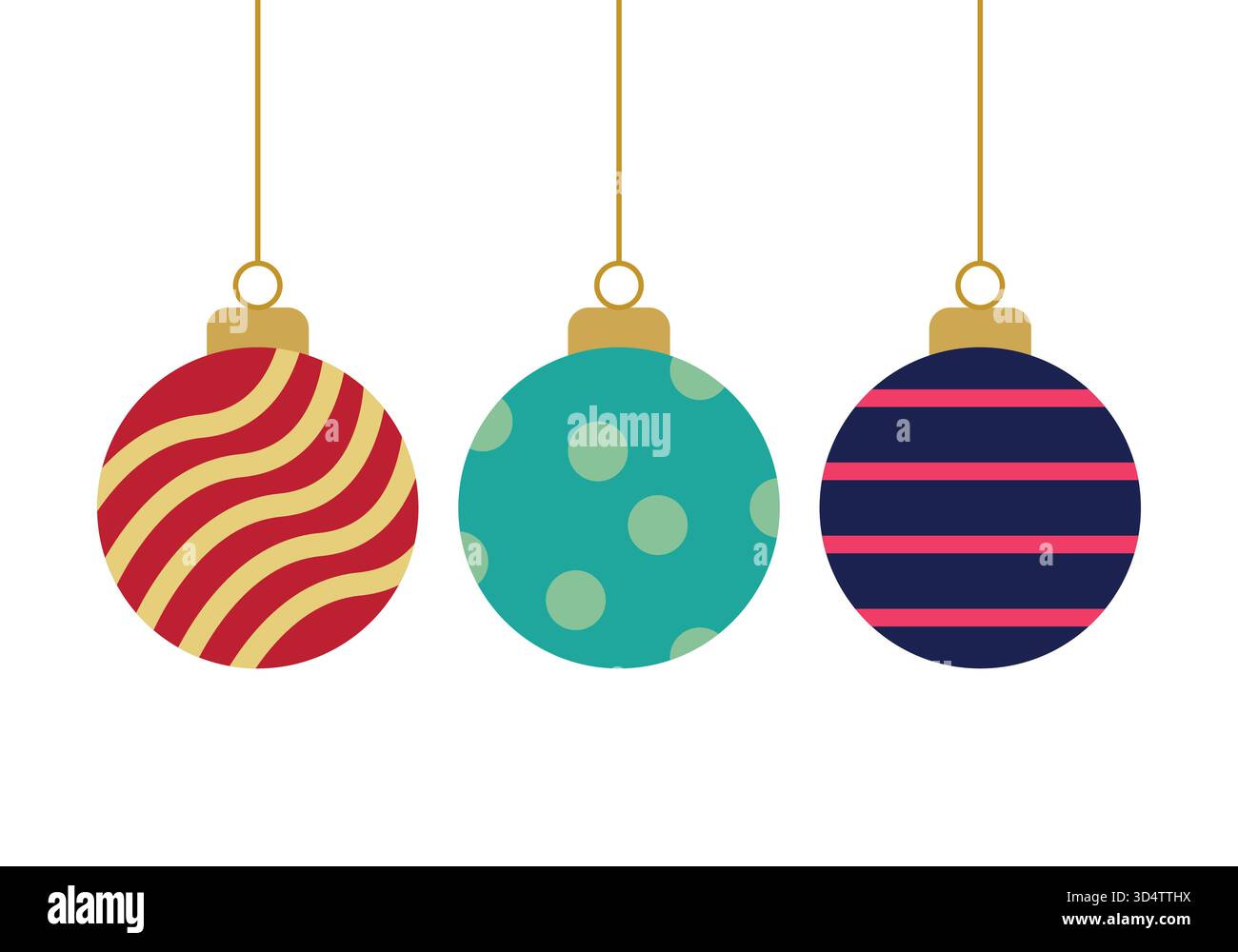 Three golden balls Stock Vector Images - Alamy