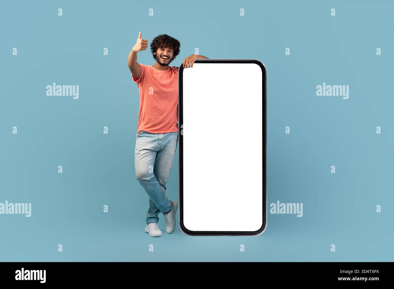 Positive indian man poses hi-res stock photography and images - Alamy