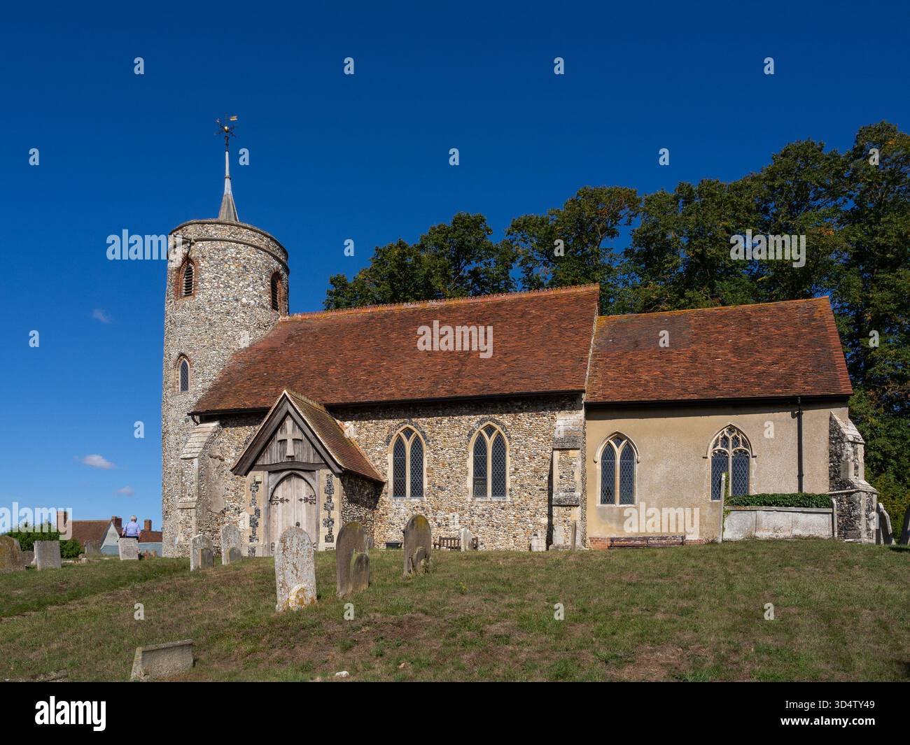 The church of St Mary, Aldham, Suffolk, a peaceful medieval parish in ...