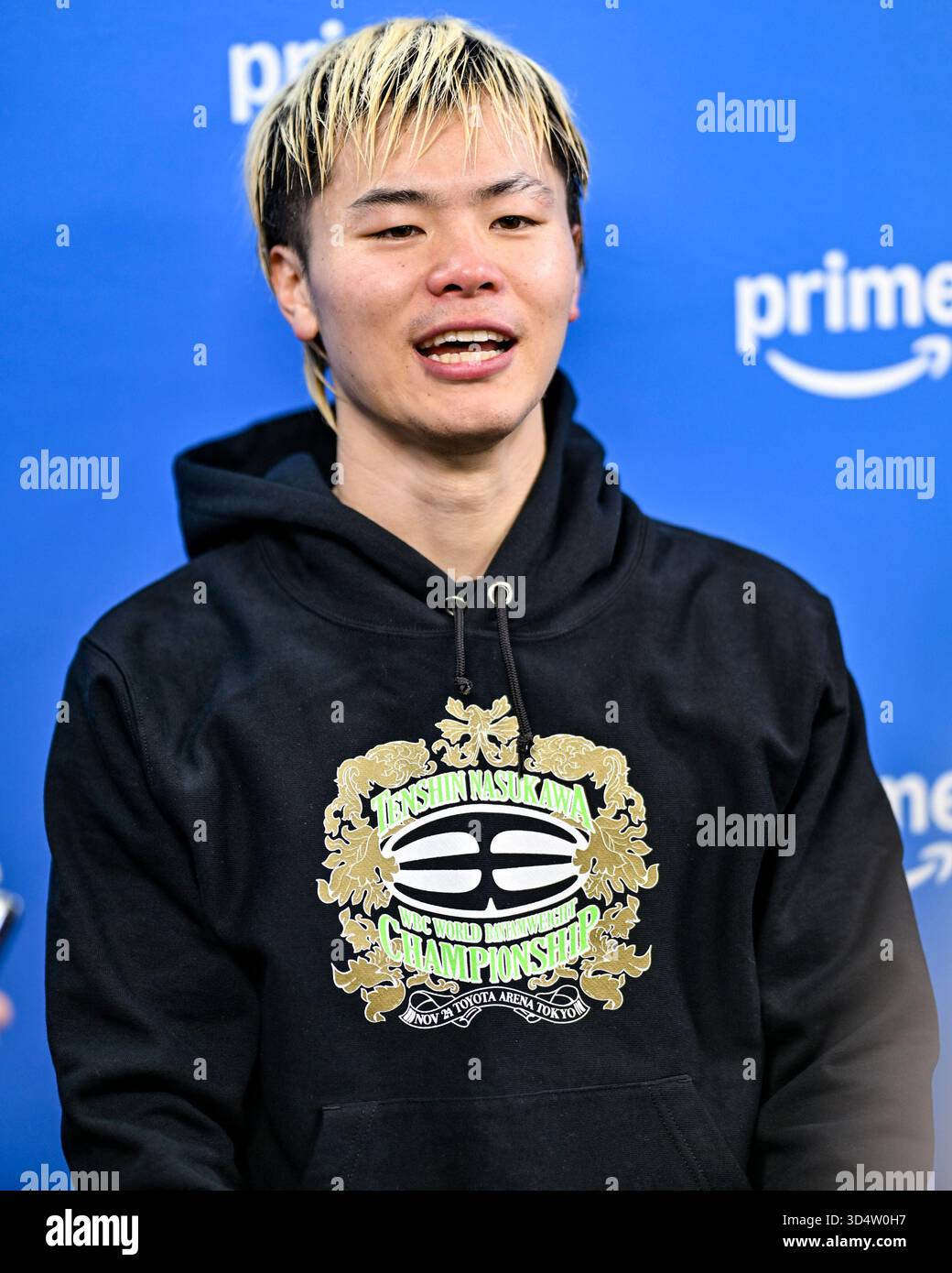 Tenshin Nasukawa of Japan during a public workout at Teiken Boxing Gym ...