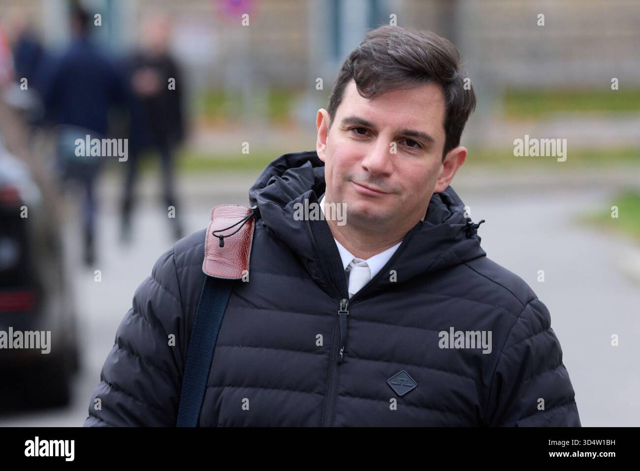 12 November 2025, Hamburg: Lawyer Philip von der Meden, defense counsel ...