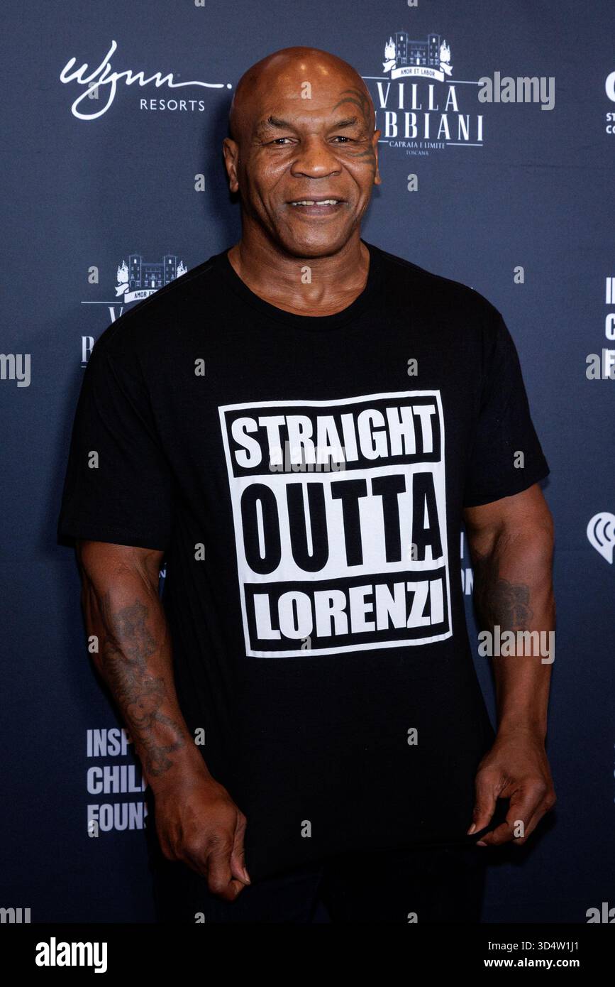 Mike Tyson attends The Inaugural Not Alone Awards hosted by Jewel at ...