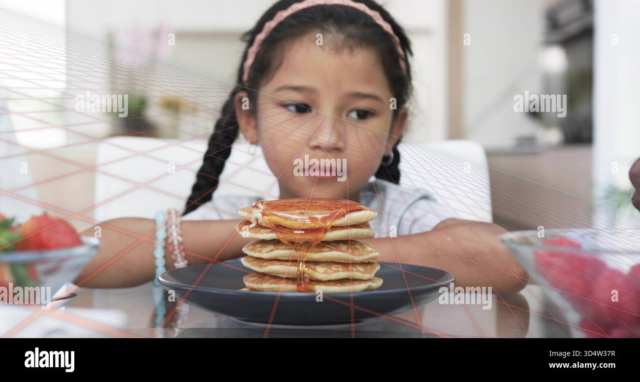 Child staring plate hi-res stock photography and images - Alamy