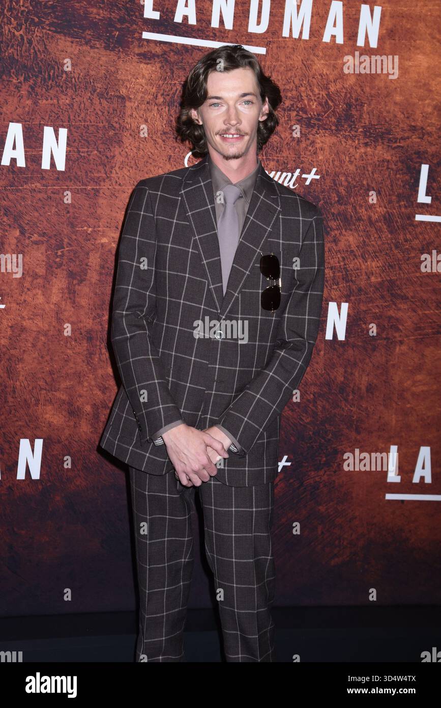 Jacob Lofland at the Season 2 premiere of Landman at Alice Tully Hall ...