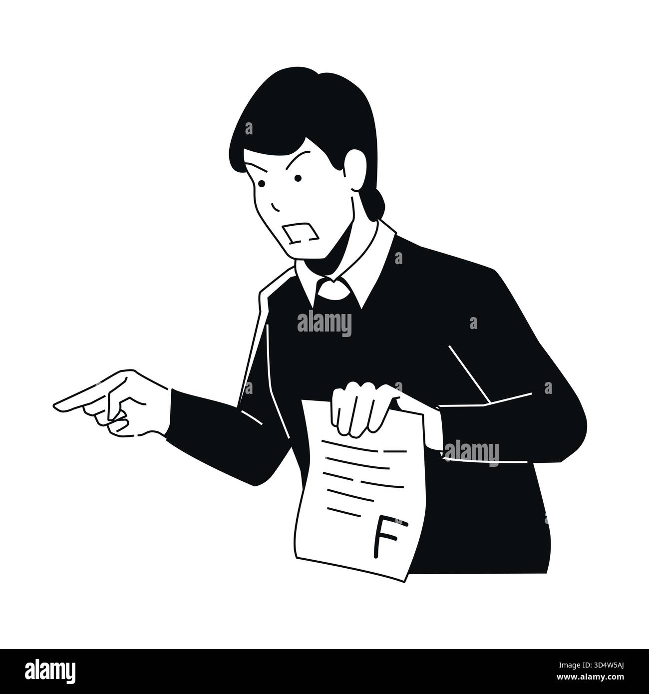 Dad emotion design Cut Out Stock Images & Pictures - Alamy