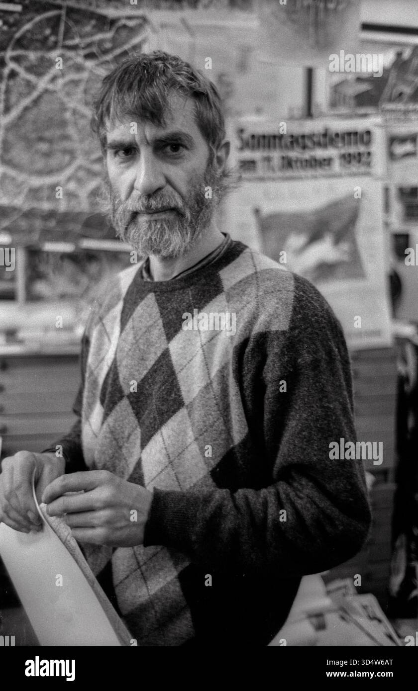 Manfred Butzmann Deutschland, Berlin, 10.09.1992, Manfred Butzmann ...