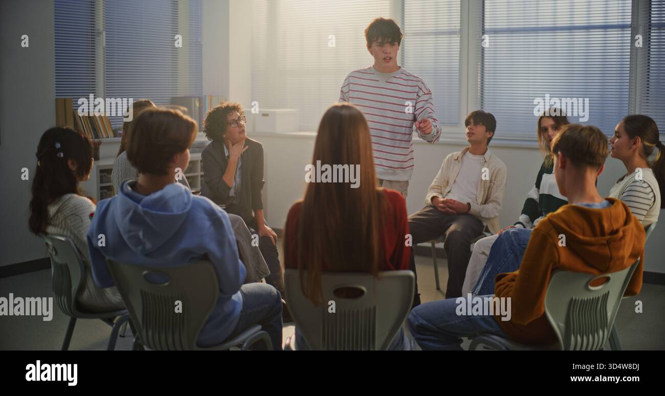 Mental health boy support hi-res stock photography and images - Alamy