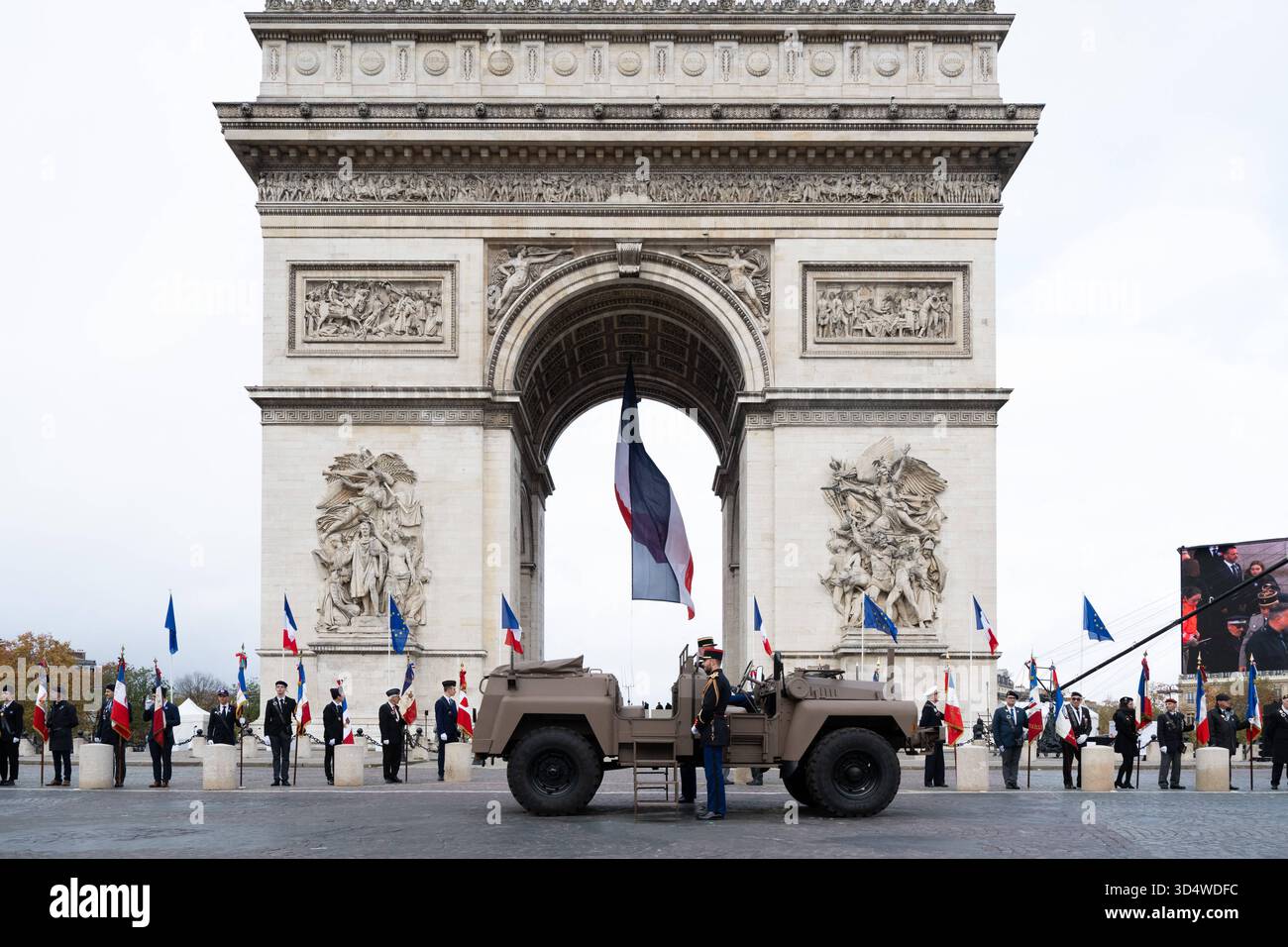 Commemoration ceremony for the 107th anniversary of the 1918 Armistice ...