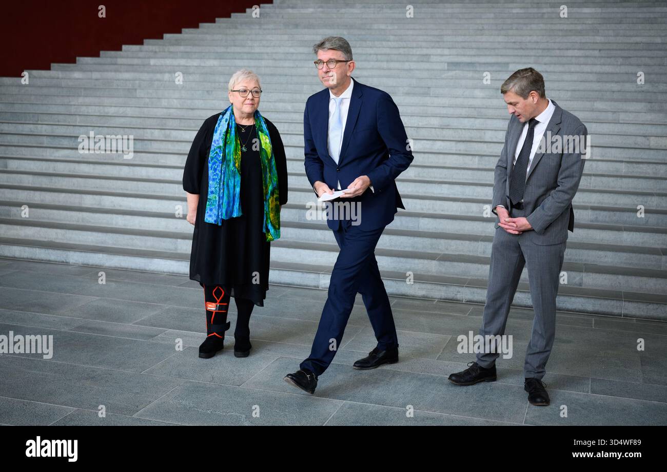 12 November 2025, Berlin: Wolfram Weimer (M, non-party), Minister of ...