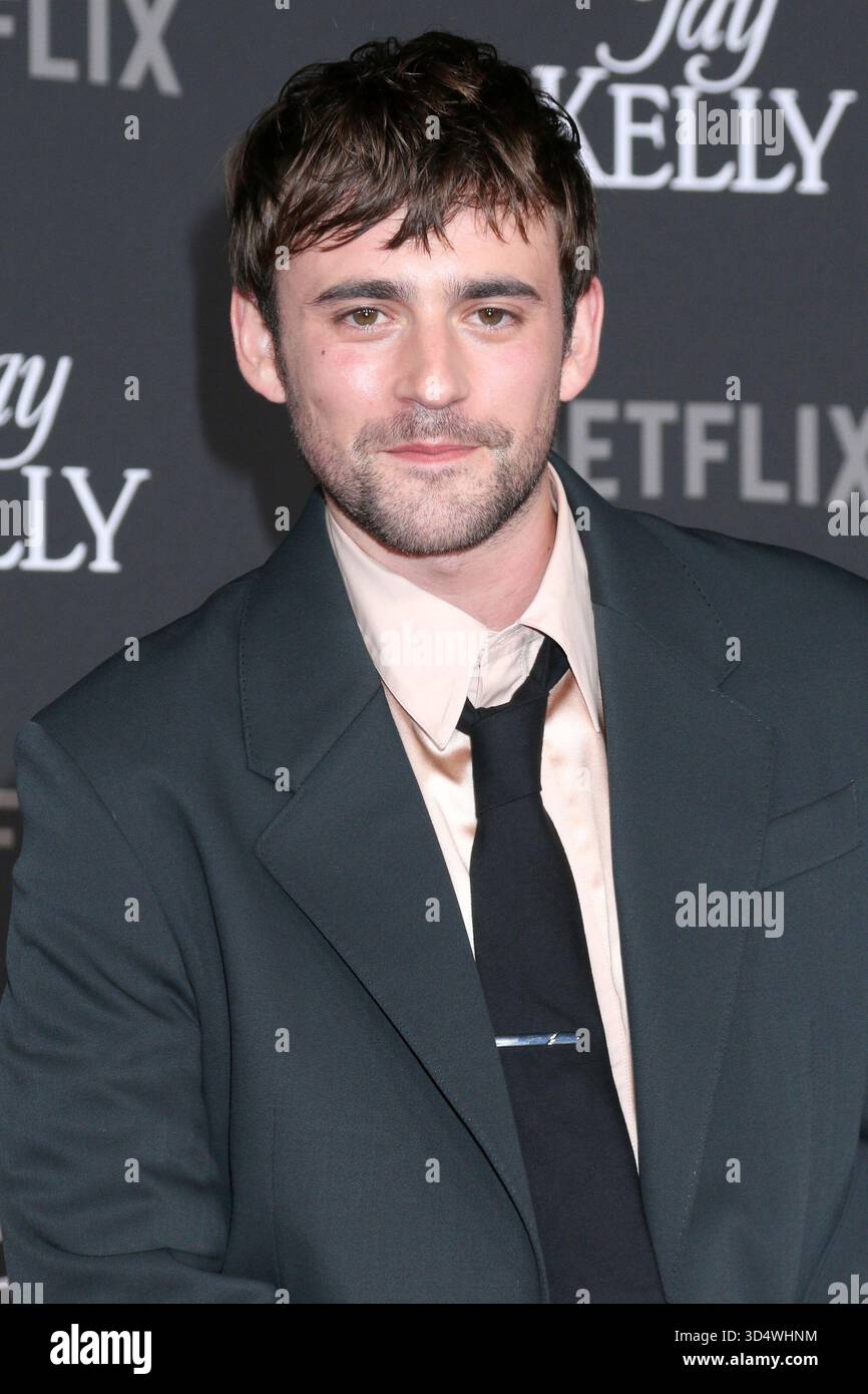 Charlie Rowe at arrivals for JAY KELLY Premiere, The Egyptian Theatre ...