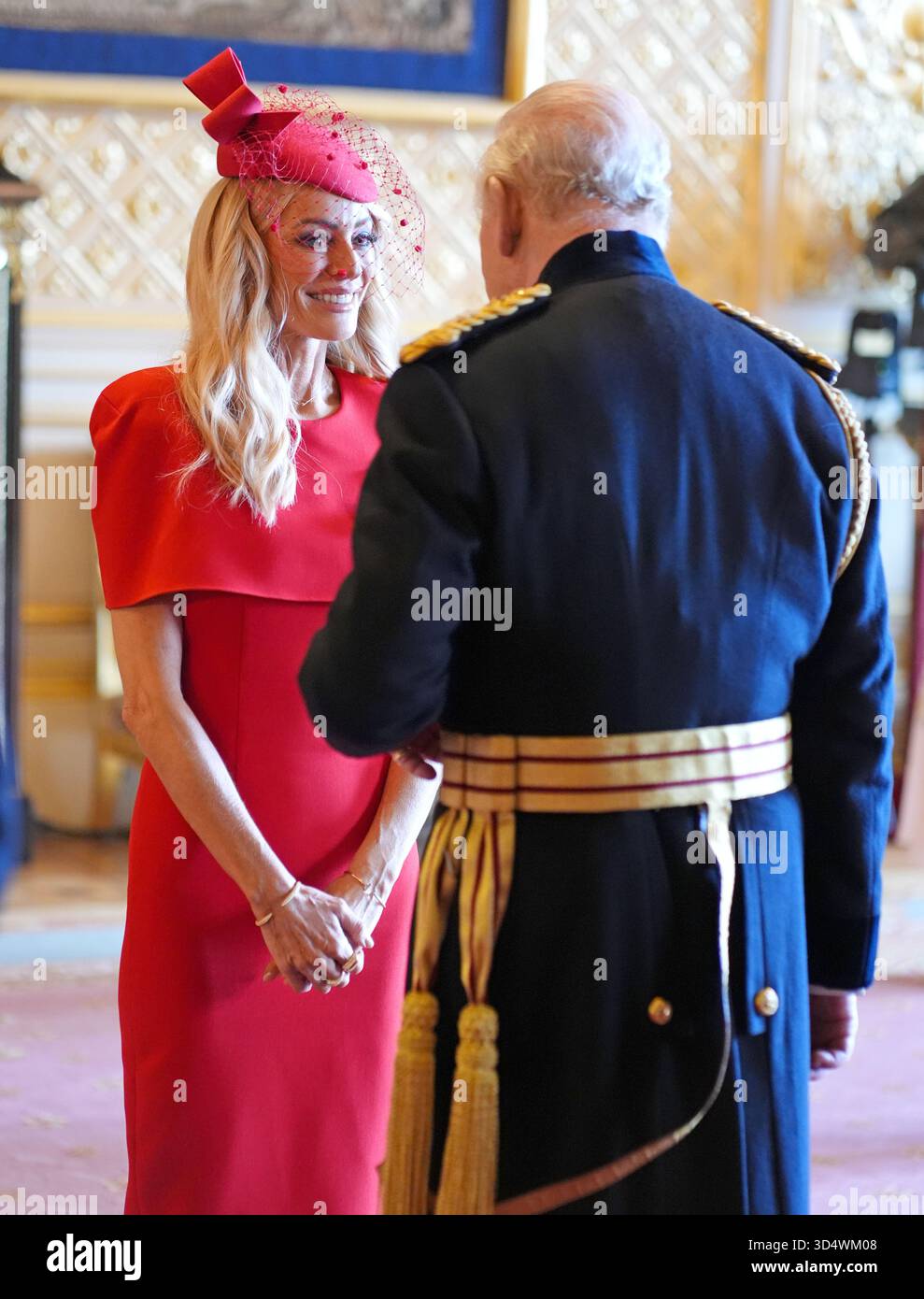 Miss Helen Daly (Tess Daly), from Beaconsfield, is made a Member of the ...