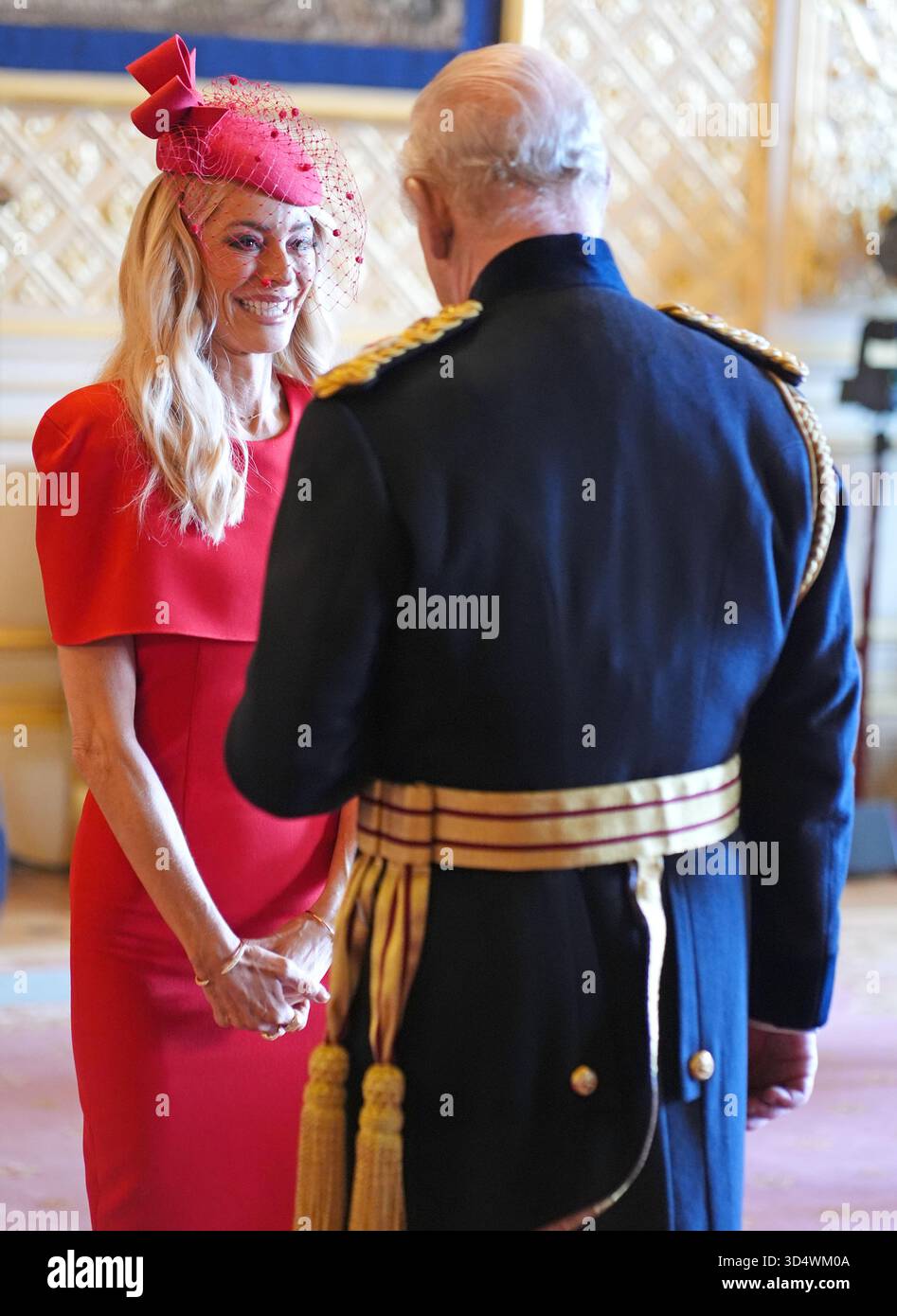 Miss Helen Daly (Tess Daly), from Beaconsfield, is made a Member of the ...
