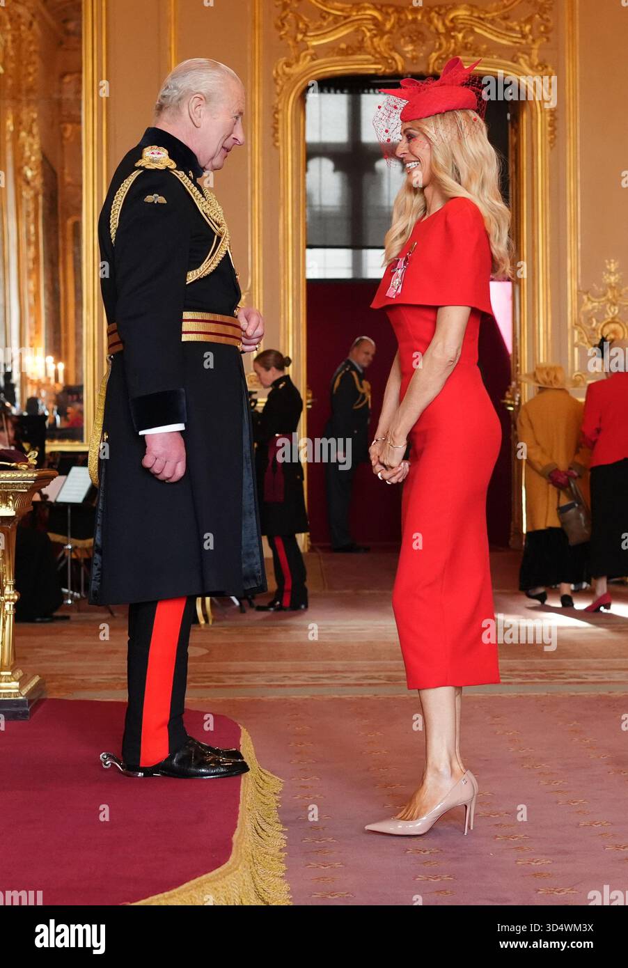 Miss Helen Daly (Tess Daly), from Beaconsfield, is made a Member of the ...