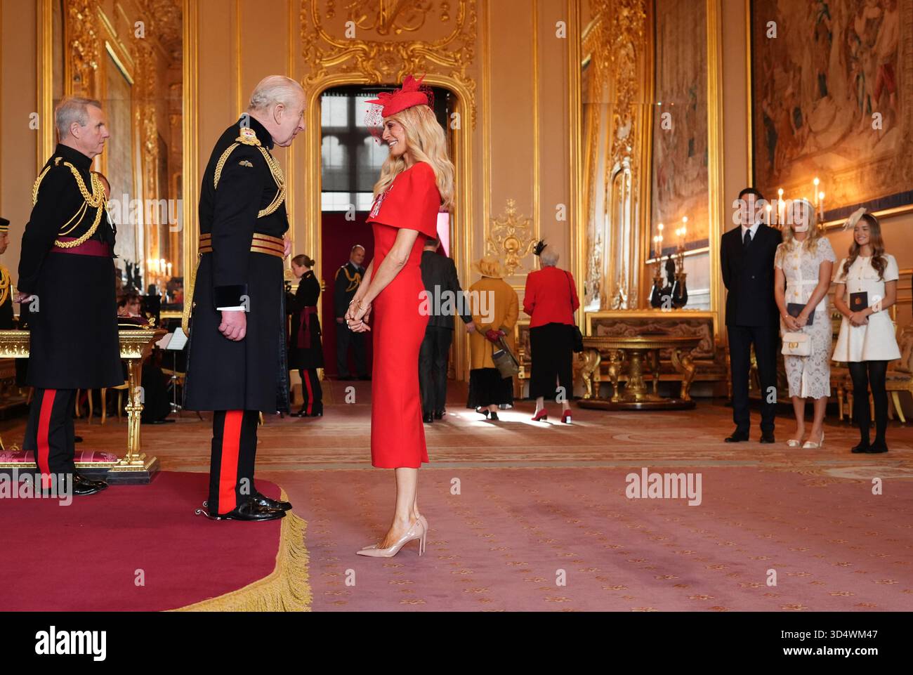 Miss Helen Daly (Tess Daly), from Beaconsfield, is made a Member of the ...