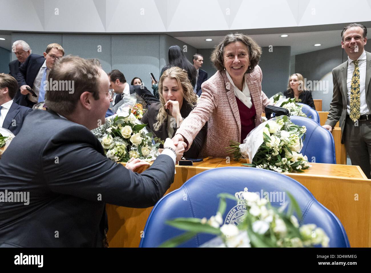 THE HAGUE - Marjolein Faber (PVV) during the swearing-in ceremony as a ...