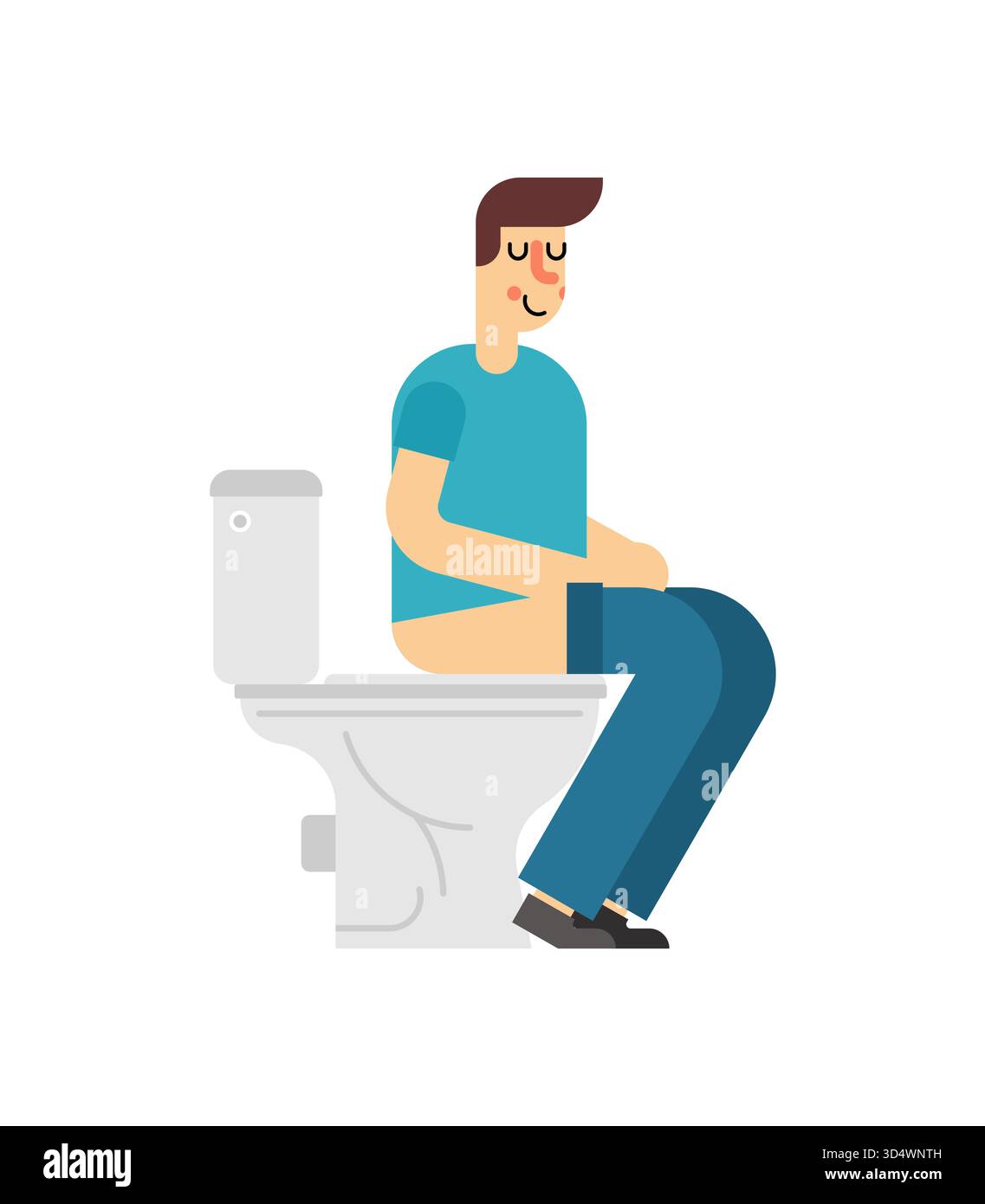 Daily routine vector vectors hi-res stock photography and images - Alamy