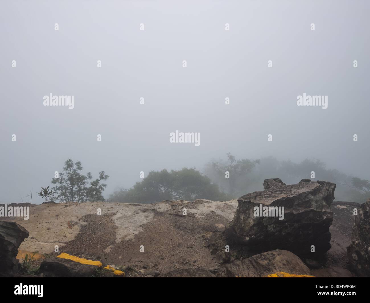 Dense fog envelops rugged hi-res stock photography and images - Alamy