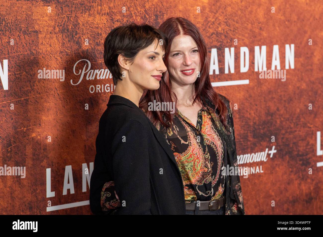 (L-R) Audrey McGraw and Maggie McGraw attends Paramount+'s "Landman ...