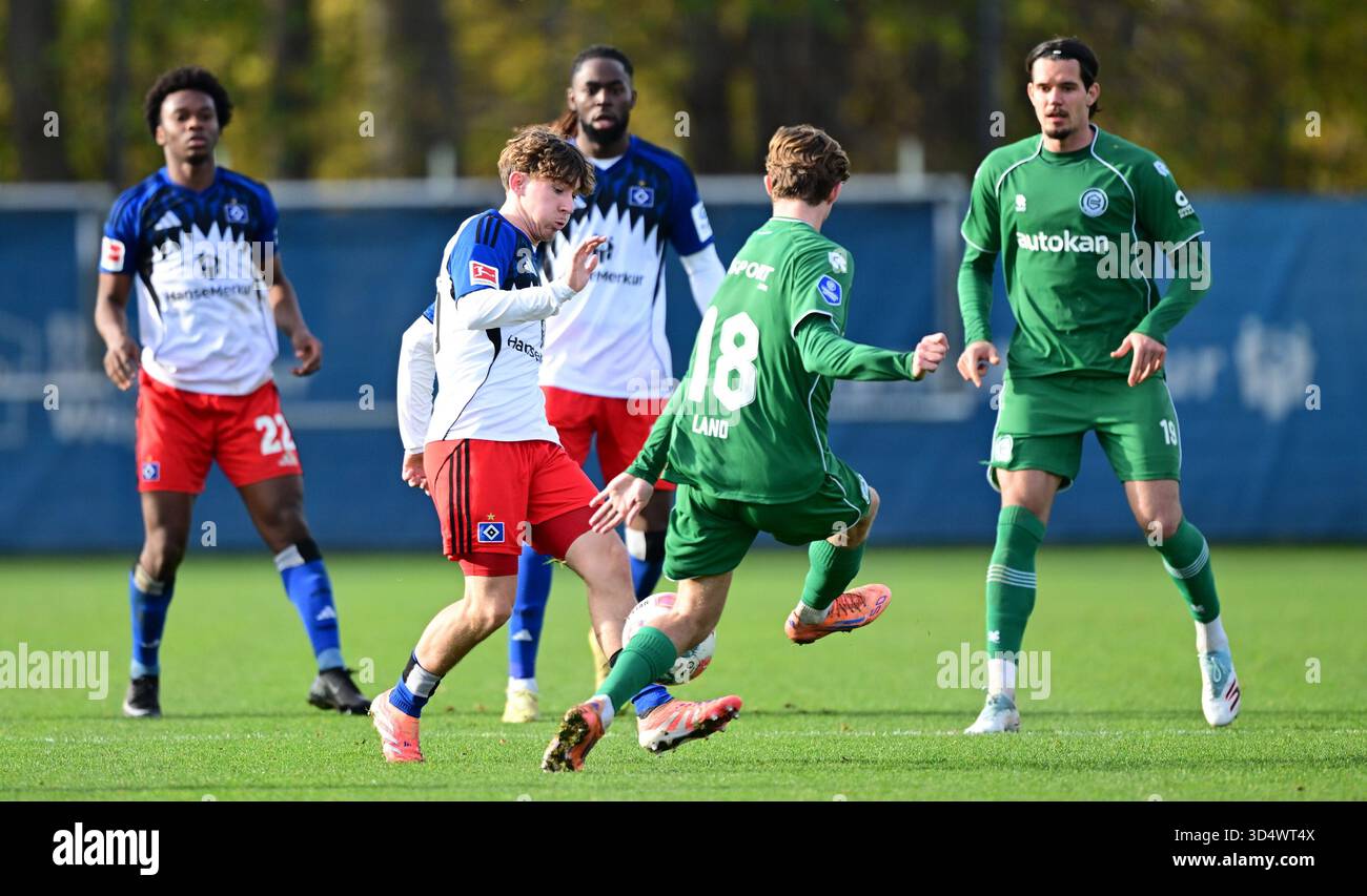 from left Davis Rath (HSV Hamburg), Tygo Land Hamburg, November 12 ...