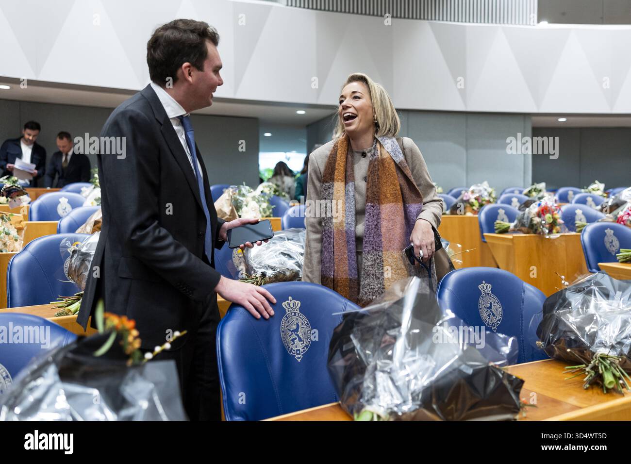THE HAGUE – Ingrid Coenradie (PVV) during the swearing-in ceremony as a ...